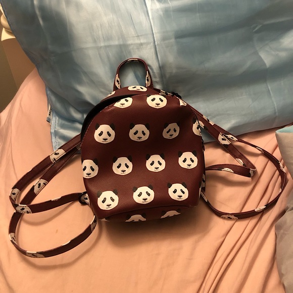Accessories | Mini Panda Backpack | Poshmark